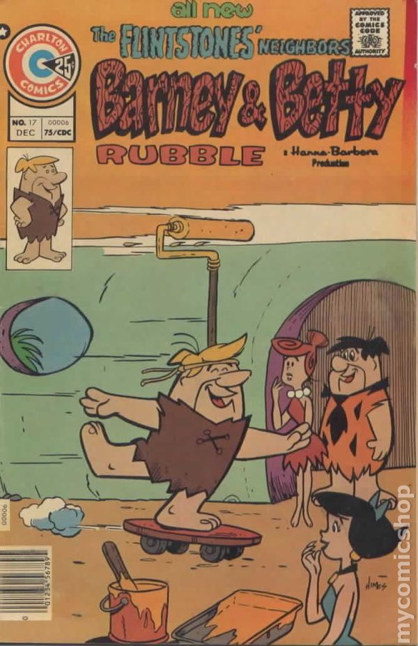 Barney And Betty Rubble En 010 Charlton By Mac85 Issu