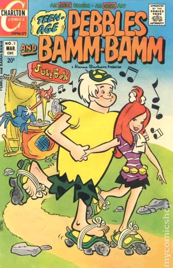 Pebbles And Bamm Bamm 1972 Charlton Comic Books