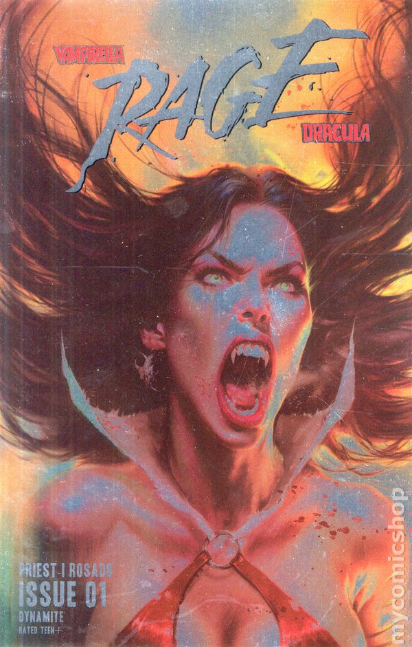 Vampirella Dracula Rage 2023 Dynamite Comic Books