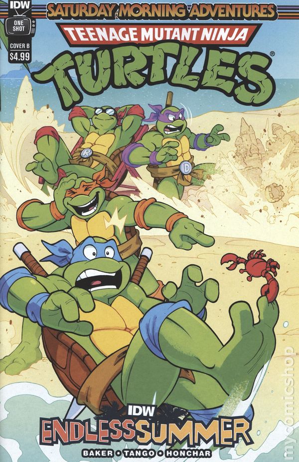 Teenage Mutant Ninja Turtles Saturday Morning Adventures Idw Endless