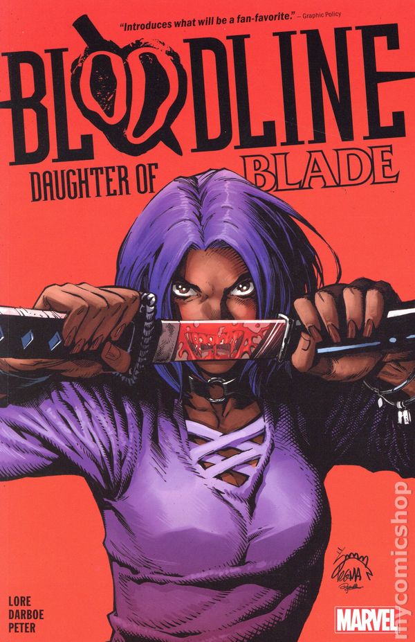 Bloodline Daughter Of Blade Tpb 2023 Marvel Comic Books