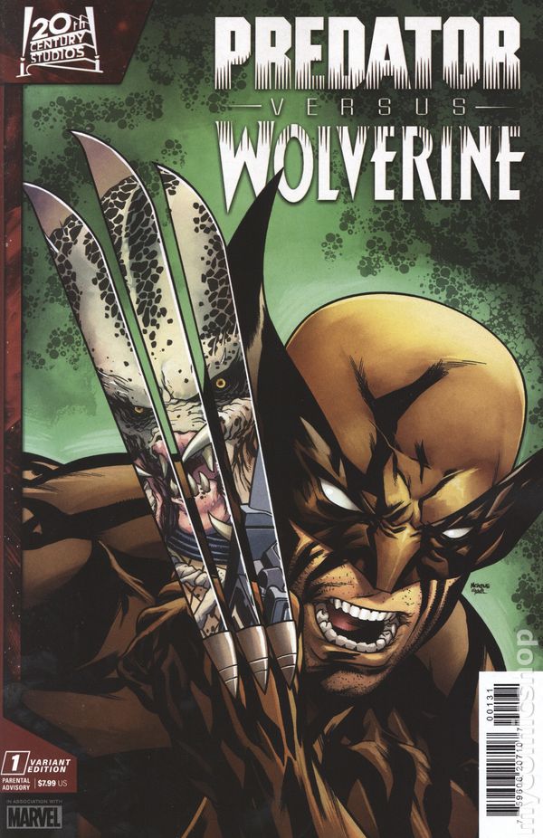 Predator Vs Wolverine 2023 Marvel Comic Books