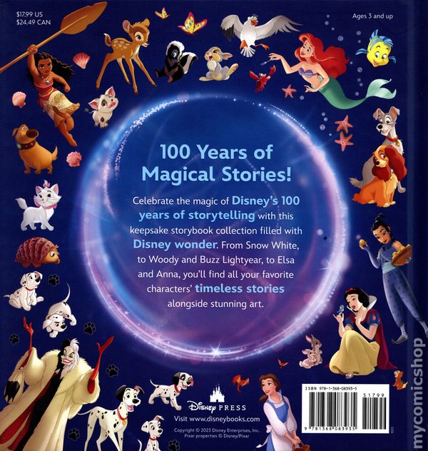 Disney 100 Years Of Wonder Storybook Collection By Vi