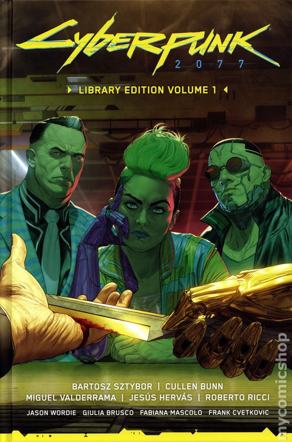 Cyberpunk 2077 Hc 2023 Dark Horse Library Edition Comic Books