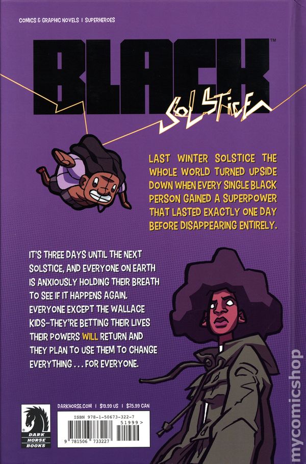 Black Solstice Hc 2023 Dark Horse Comic Books