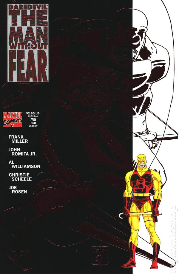 Daredevil The Man Without Fear 1993 Nm 56 Off