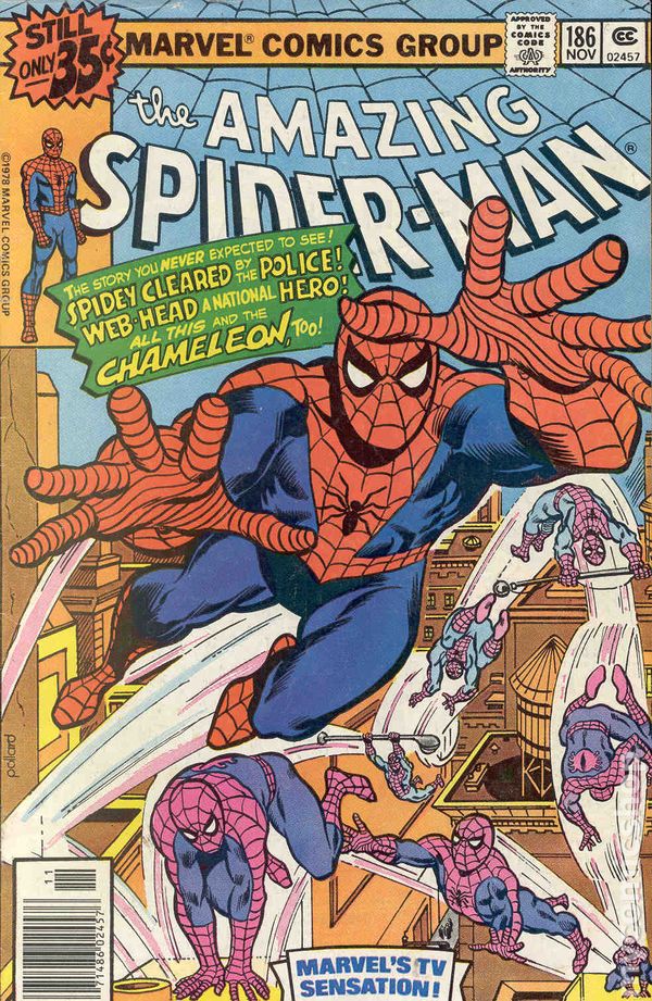 Amazing Spider Man Comic Books Issue 186