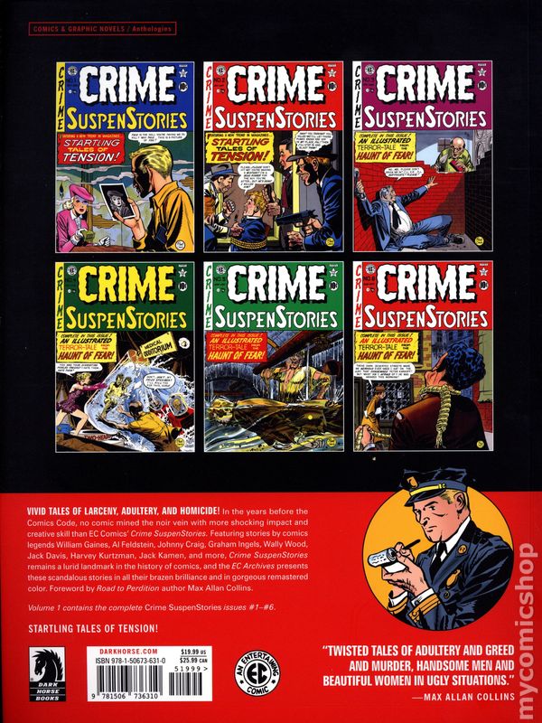 Ec Archives Crime Suspenstories Tpb 2024 Dark Horse Comic Books