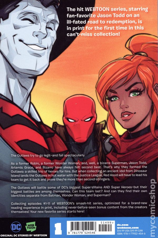 Red Hood Outlaws Tpb 2024 Dc Comic Books