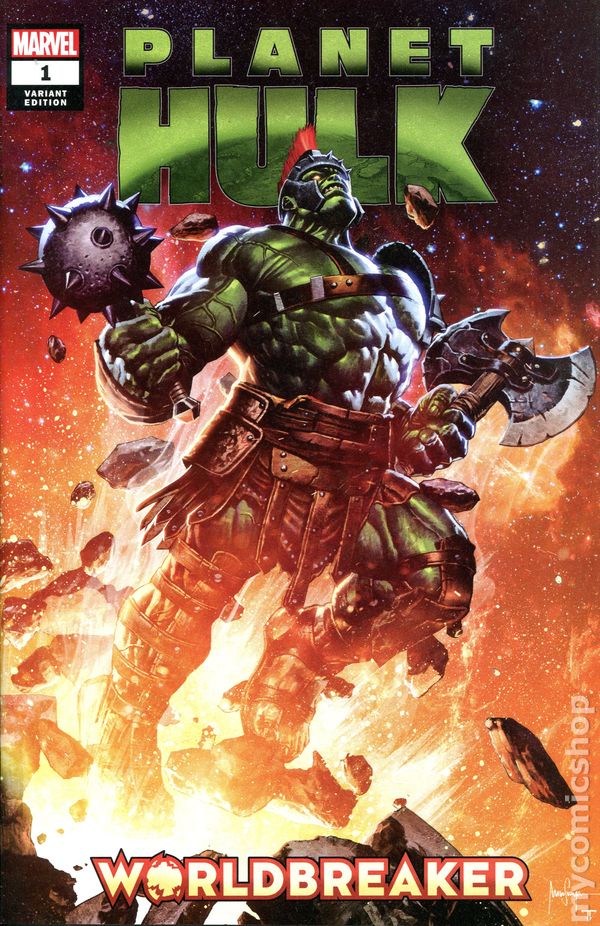 Planet Hulk Worldbreaker 2022 Marvel Comic Books