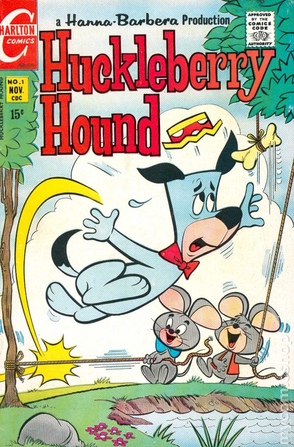 Huckleberry Hound 1970 Charlton Comic Books