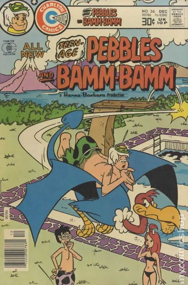 Pebbles And Bamm Bamm 1972 Charlton Comic Books