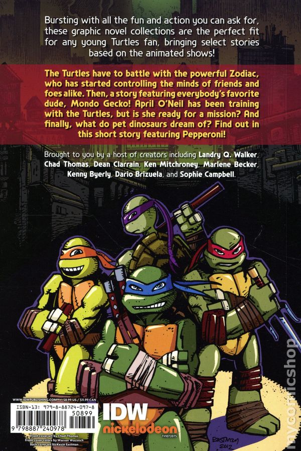 Teenage Mutant Ninja Turtles Turtle Power Pack Tpb 2024 Idw Comic Books