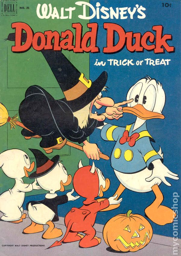 Donald Duck 1940 Dellgold Keywhitmangladstone Comic Books