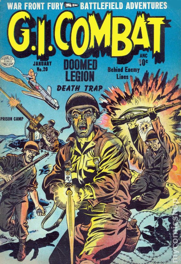 Gi Combat 1952 Comic Books