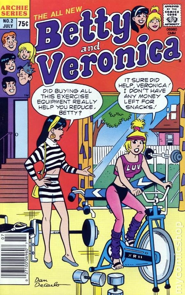 Betty And Veronica 1987 Comic Books