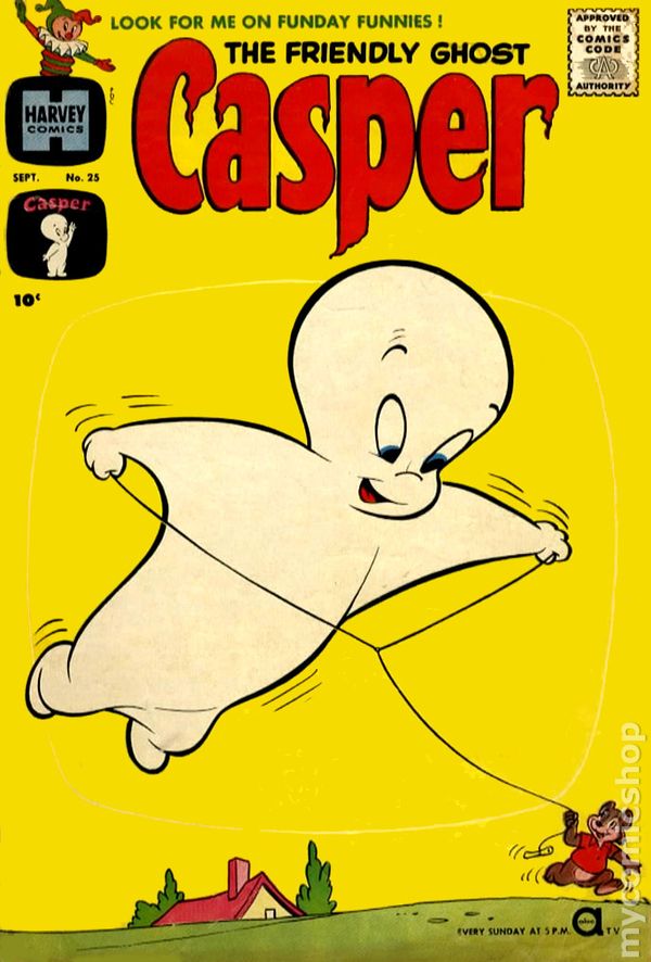 Casper The Friendly Ghost 1958 1991 3rd Series Harvey Comic Books