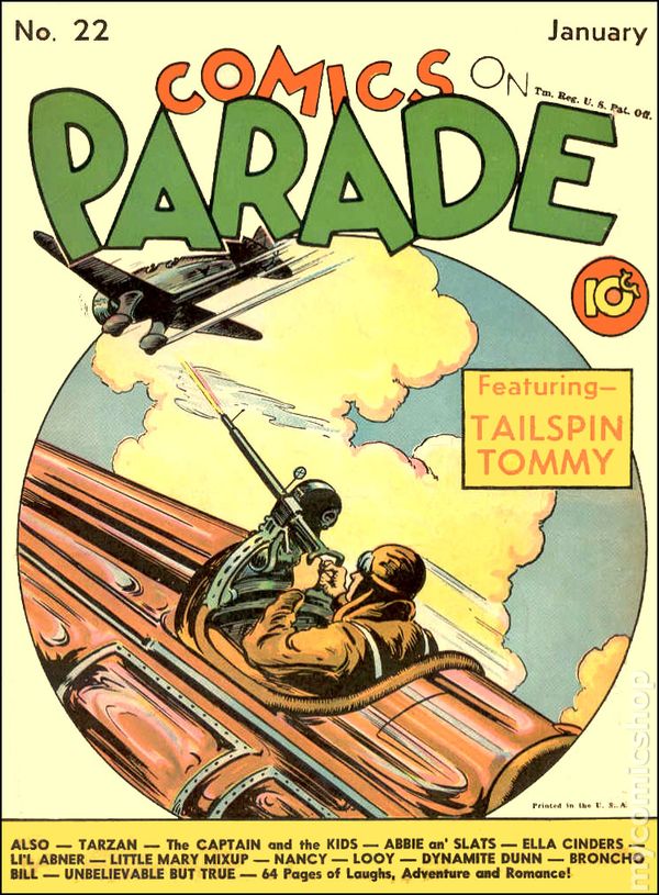 Comics On Parade 1938 Comic Books 1940