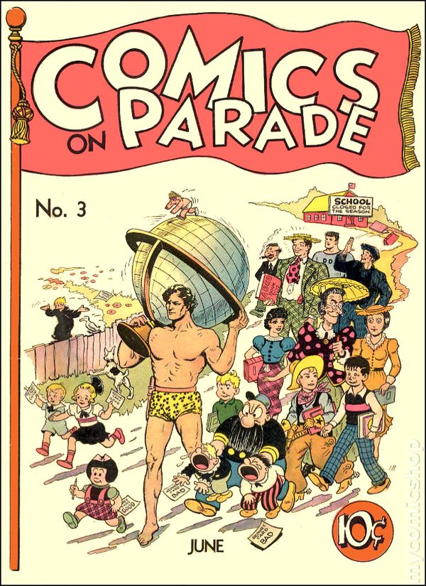 Comics On Parade 1938 Comic Books