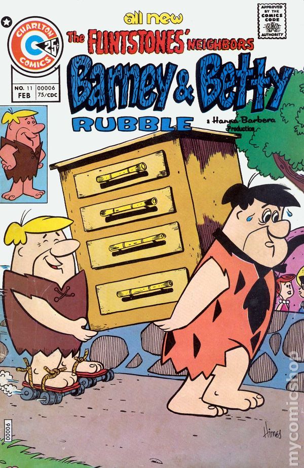 Barney And Betty Rubble 1973 Comic Books