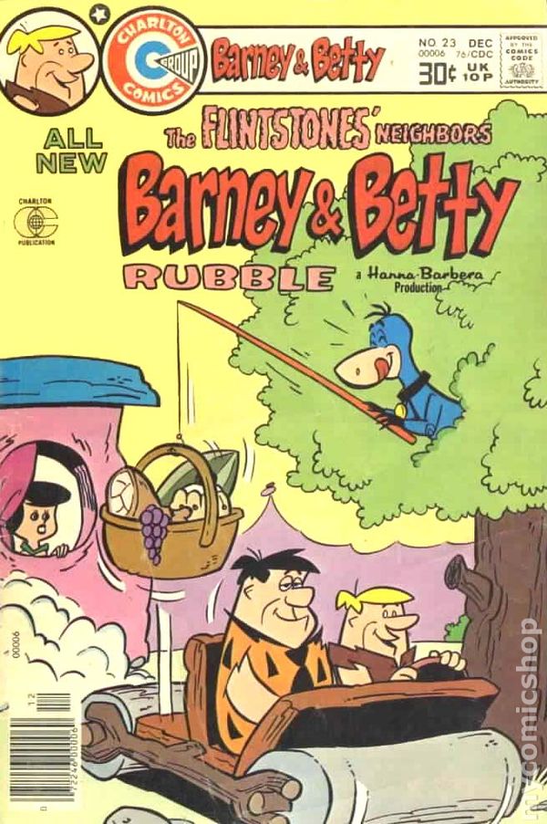 Barney And Betty Rubble 1973 Comic Books