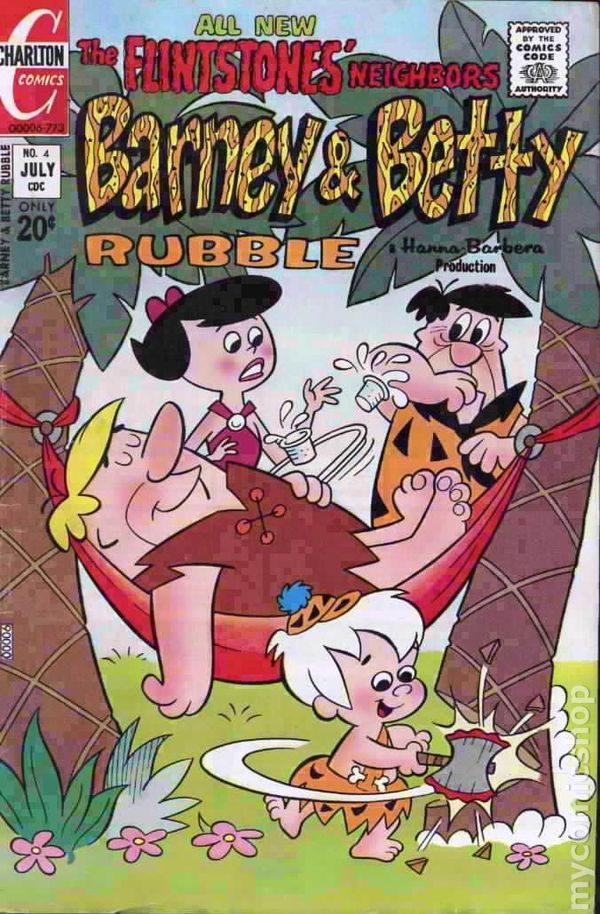 Barney And Betty Rubble 1973 Comic Books