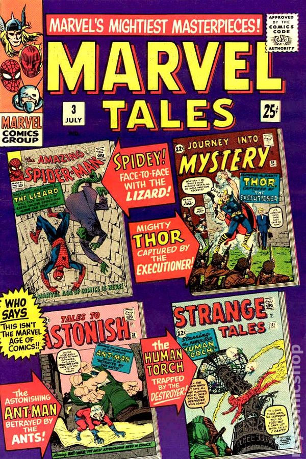 Marvel Tales 1964 Marvel Comic Books