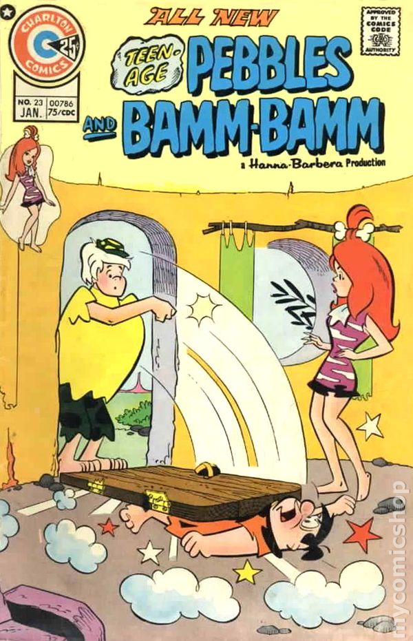 Pebbles And Bamm Bamm 1972 Charlton Comic Books