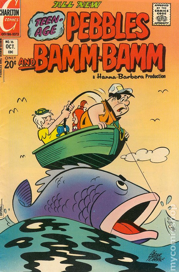 Pebbles And Bamm Bamm 1972 Charlton Comic Books