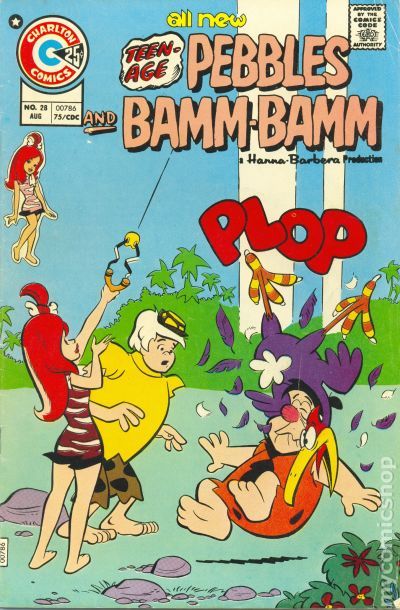 Pebbles And Bamm Bamm 1972 Charlton Comic Books