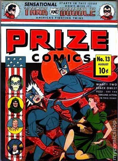 Prize Comics 1940 Comic Books