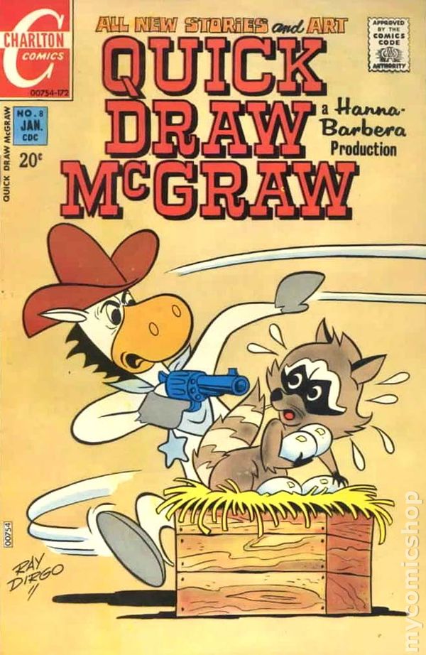 Quick Draw Mcgraw 1970 Charlton Comic Books