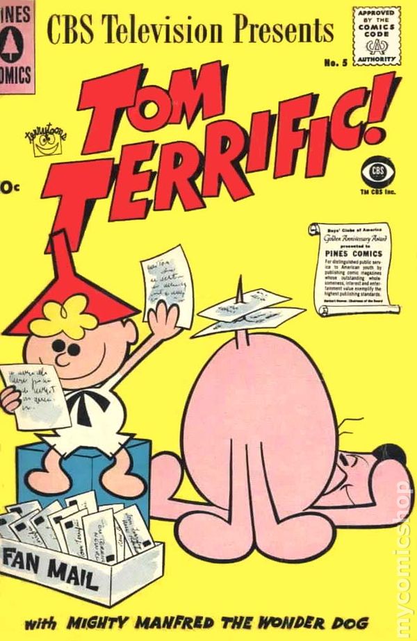 Tom Terrific 1957 Comic Books