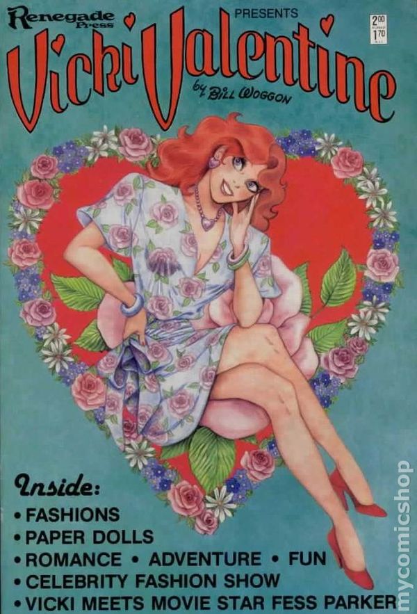 Vicki Valentine 1985 Comic Books