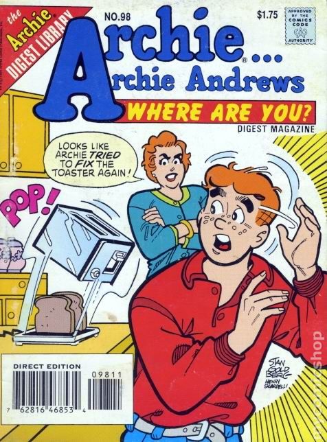 Archie Andrews Where Are You Digest 1981 Comic Books