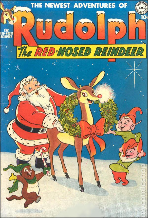 Rudolph The Red Nosed Reindeer 1950 Comic Books