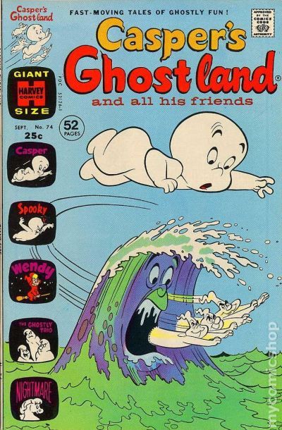 Caspers Ghostland 1958 1979 Harvey Comic Books