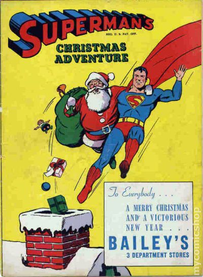 Supermans Christmas Adventure 1940 Comic Books