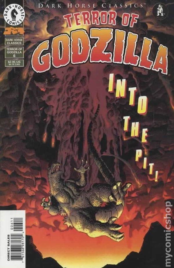 Dark Horse Classics Terror Of Godzilla 1998 Comic Books