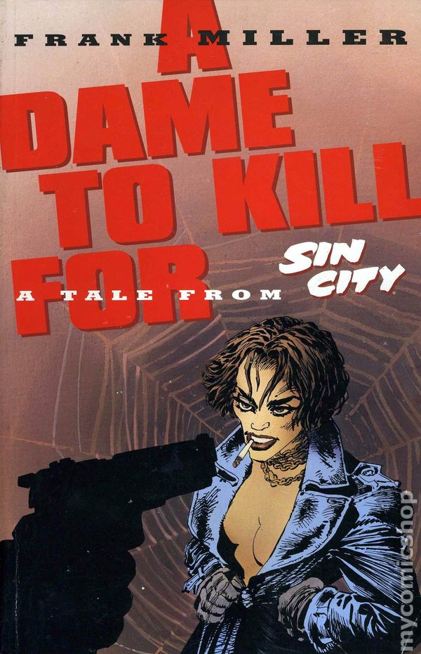 Sin City A Dame To Kill For Tpb 1995 Dark Horse 2nd Edition Comic Books