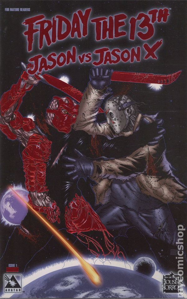 Friday The 13th Jason Vs Jason X 2006 Avatar Comic Books