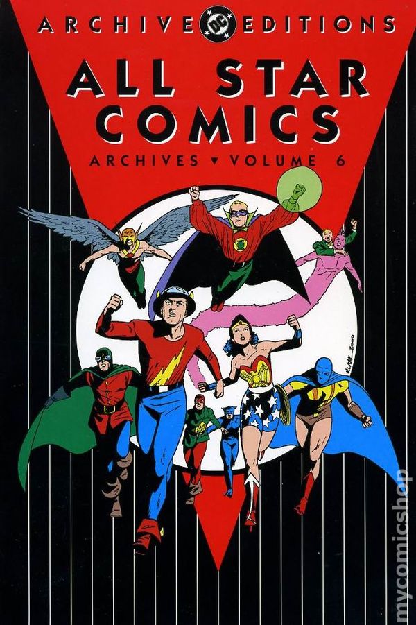 Dc Archive Editions All Star Comics Hc 1991 2006 Dc Comic Books