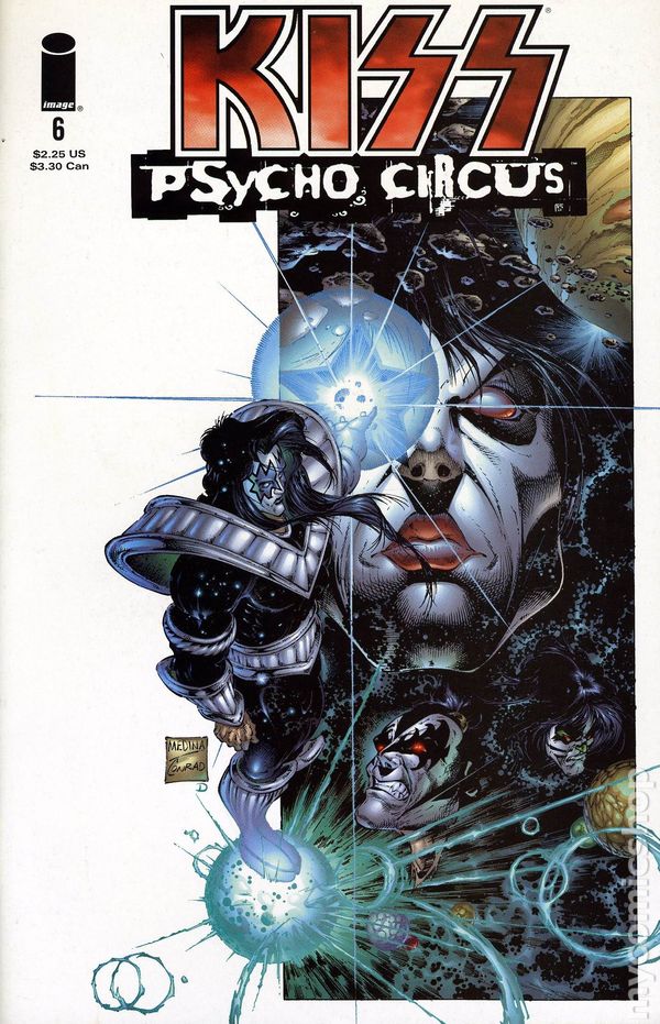 Kiss Psycho Circus 1997 Comic Books