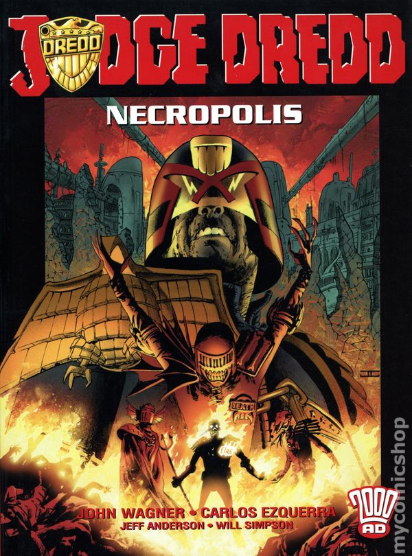 Judge Dredd Necropolis Tpb 2003 Titan Books Comic Books