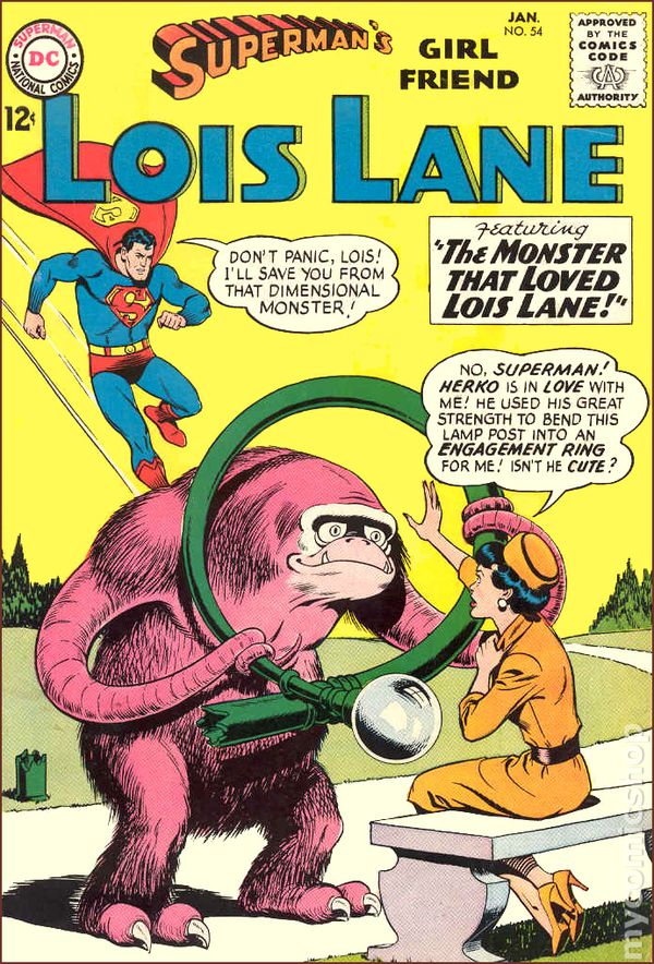 Supermans Girlfriend Lois Lane Comic Books