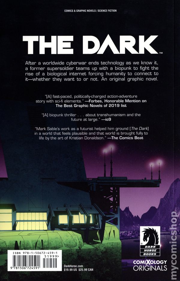 Dark Tpb 2021 Dark Horse Comic Books