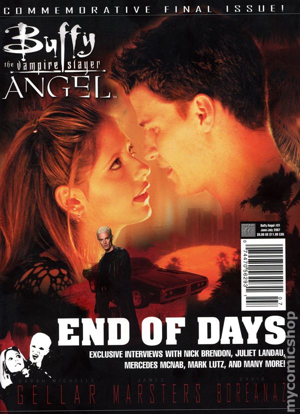 Buffy The Vampire Slayerangel Official Magazine 2007 Titan Comic Books