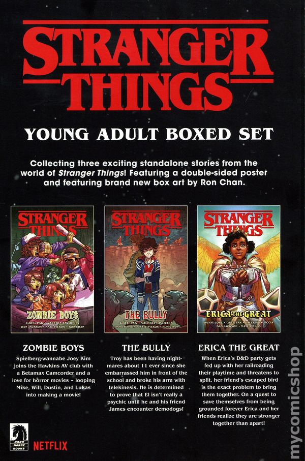 Stranger Things Graphic Novel Boxed Set 2022 Dark Horse Comic Books