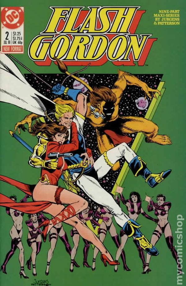 Flash Gordon 1988 Dc Comic Books