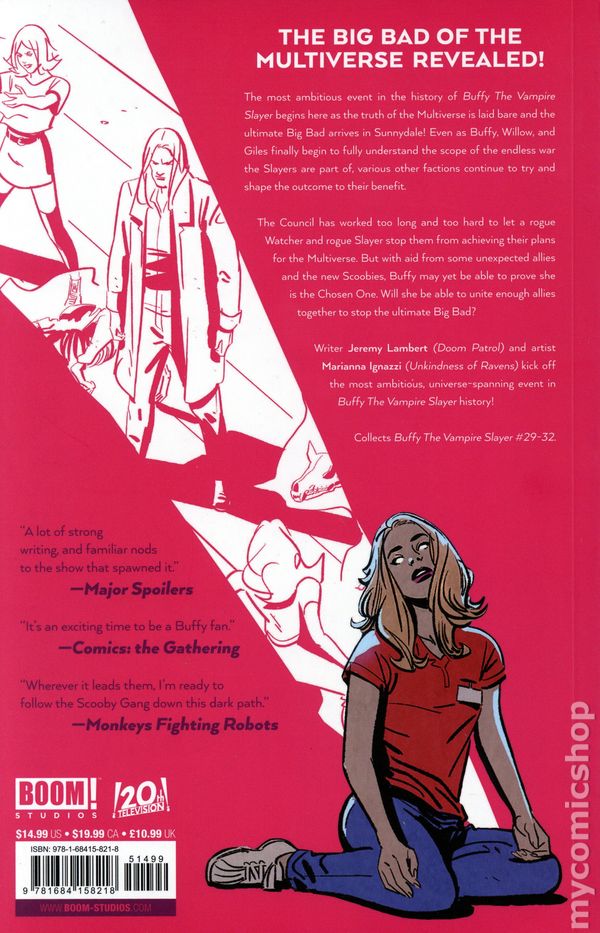Buffy The Vampire Slayer Tpb 2019 2022 Boom Studios Comic Books With